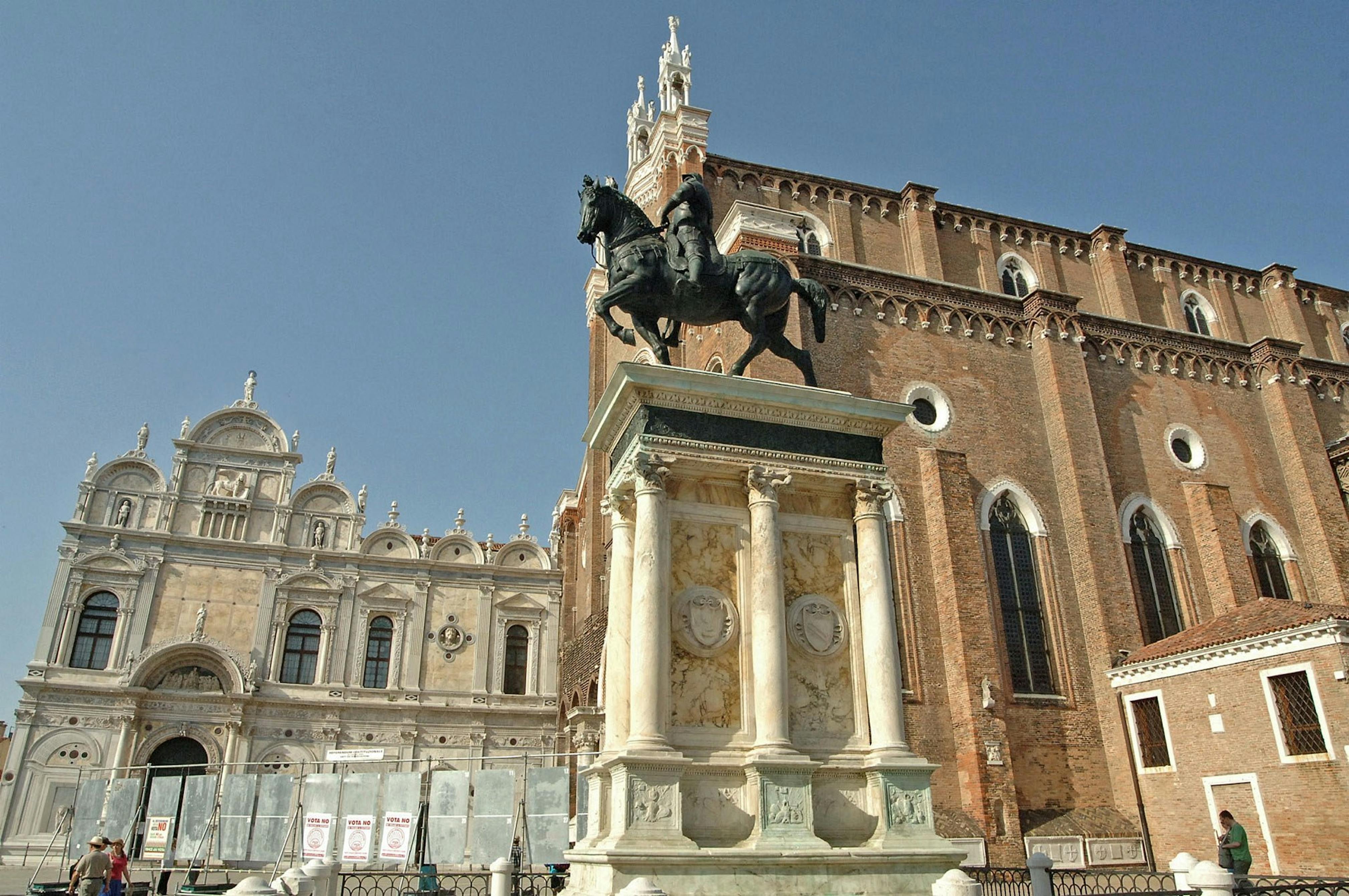 Equestrian Statue Of Bartolomeo Colleoni Image Of Equestrian Monument