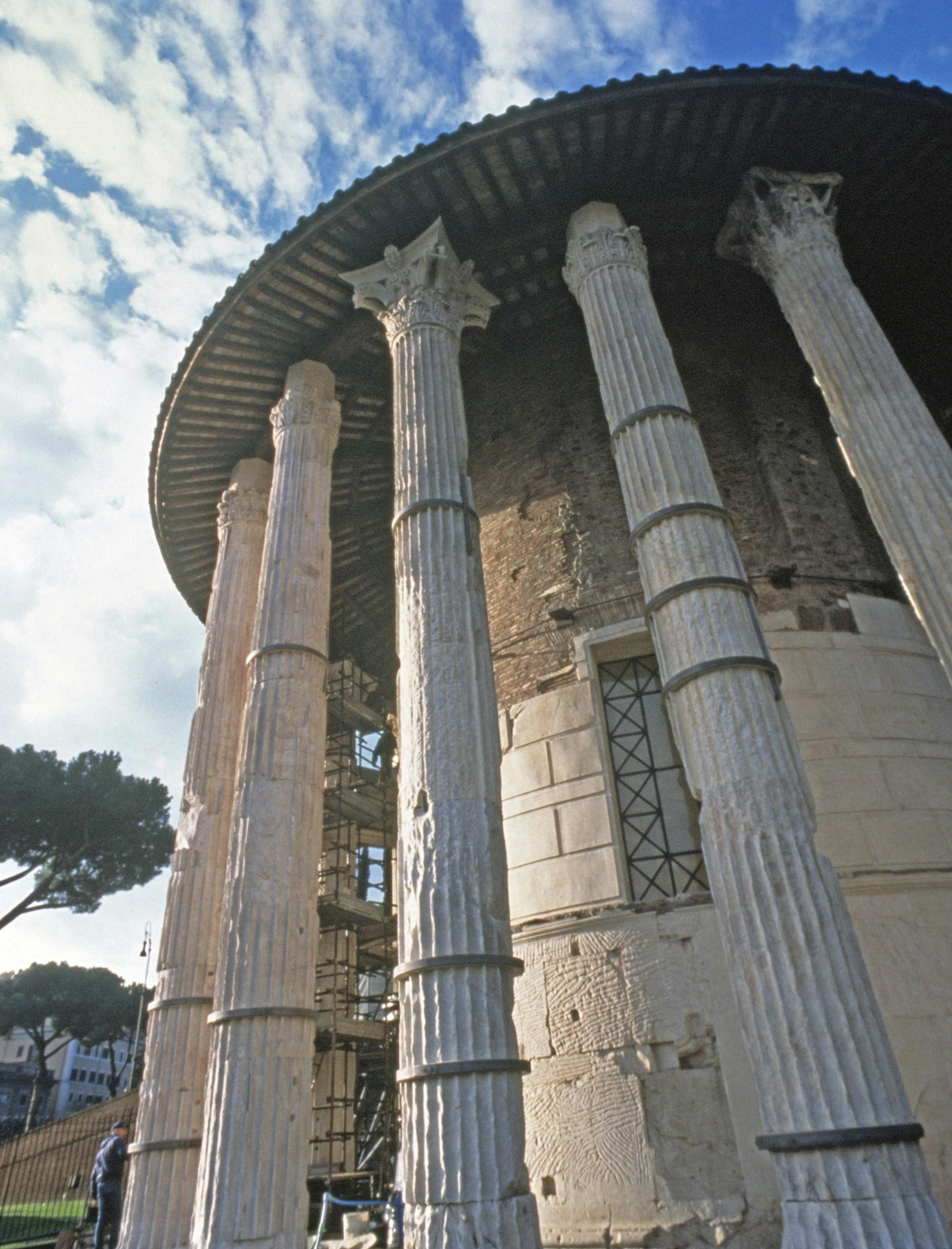 Templo De Hercules Victor Romeinse Tempel Van Hercules Victor En