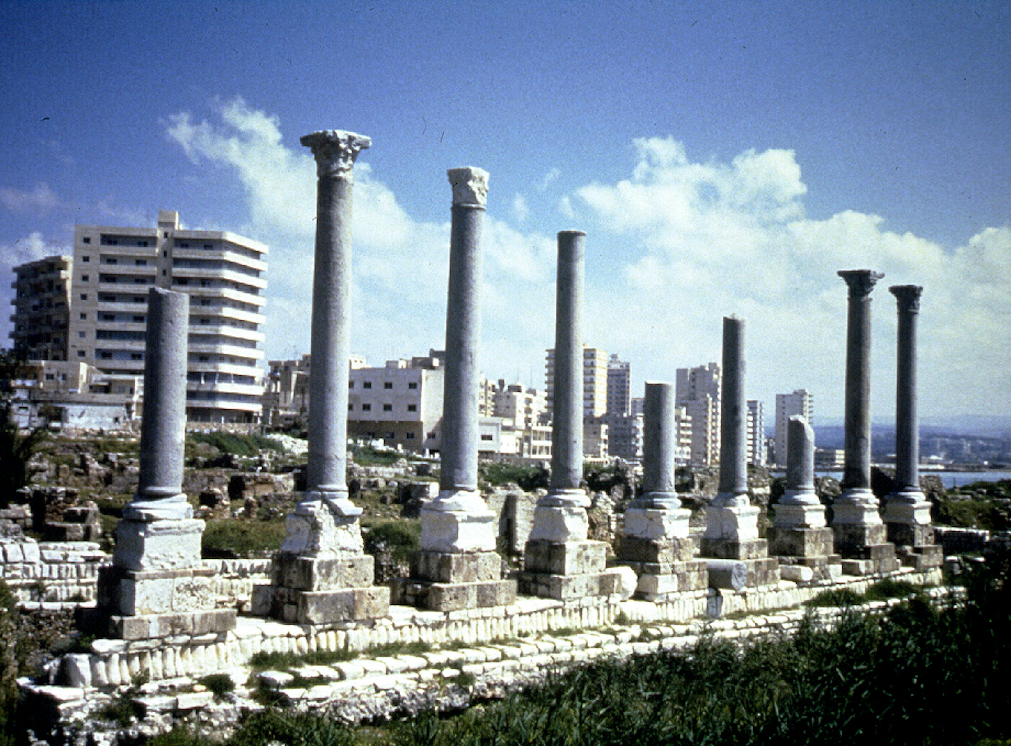 Ancient Phoenician Buildings Phoenician Architecture Hi Res Stock