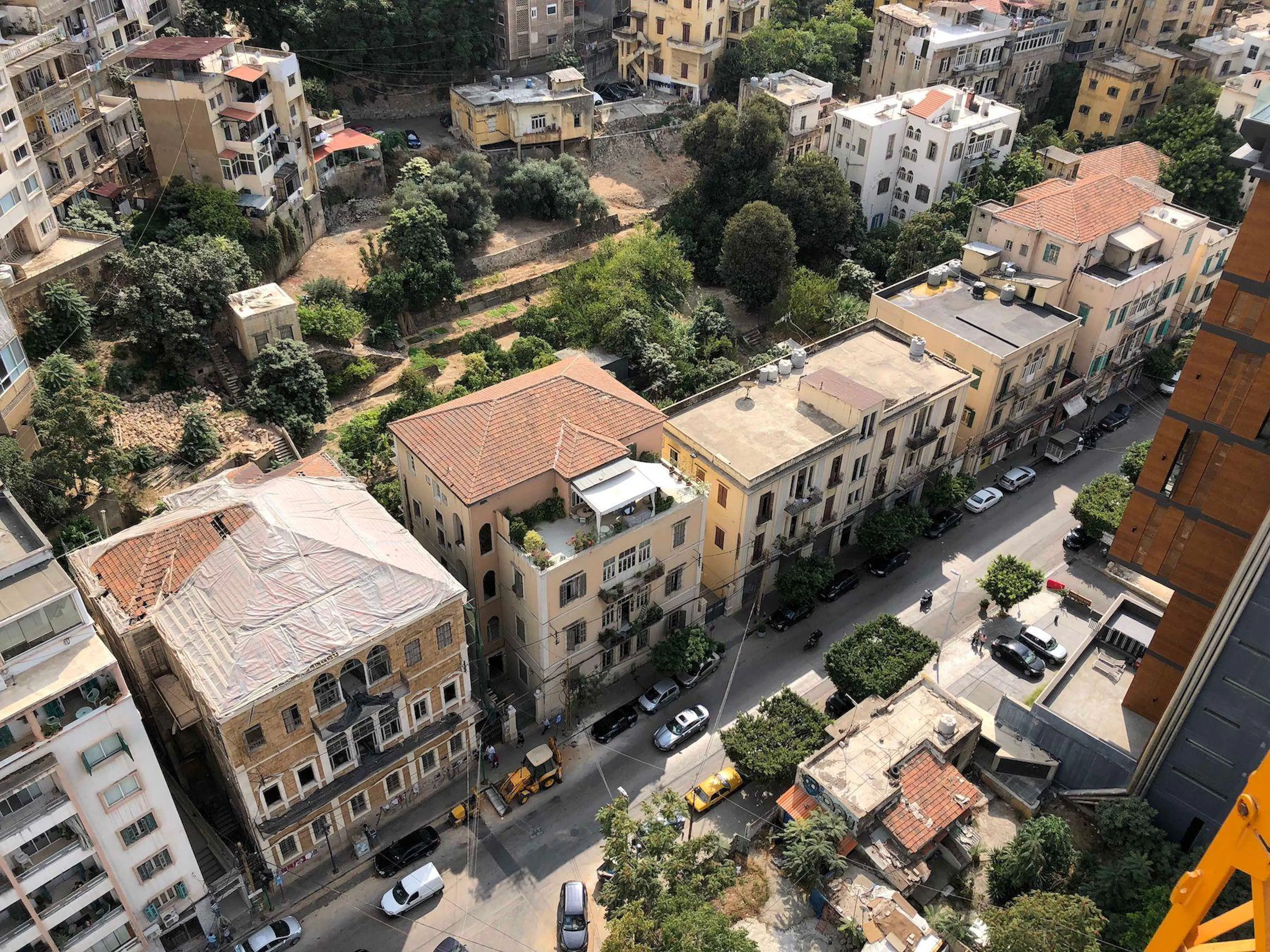 Famous Buildings In Beirut Heavy Strikes Hit South Beirut After Israel